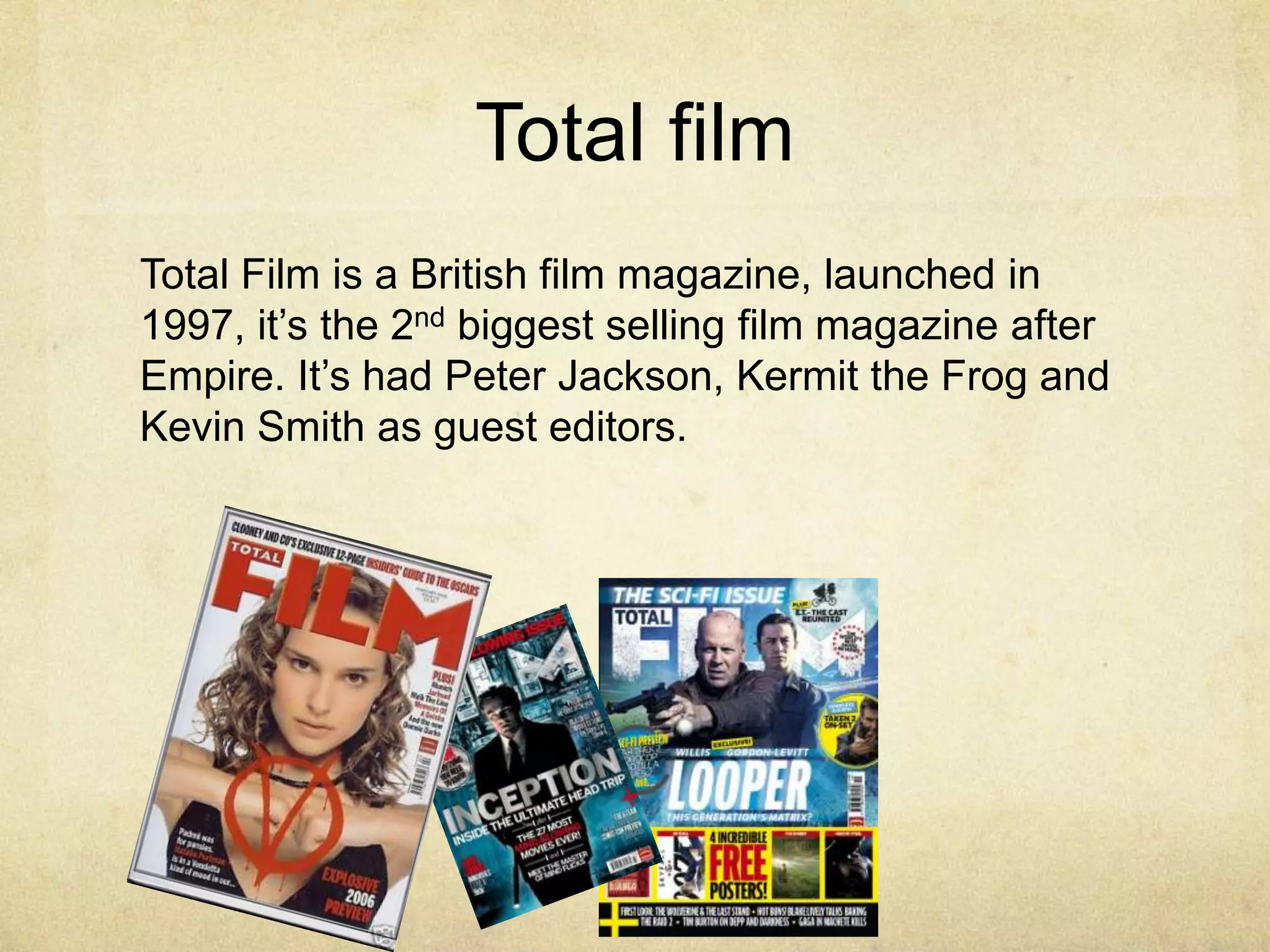 Film magazine | PPTX