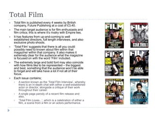 Film magazine analysis | PPTX