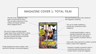A2 Media Studies Film Magazine and Poster Research | PPT