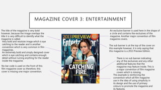 A2 Media Studies Film Magazine and Poster Research | PPT