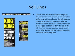 Film magazine front cover analysis | PPT
