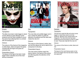 Film magazines | PPT