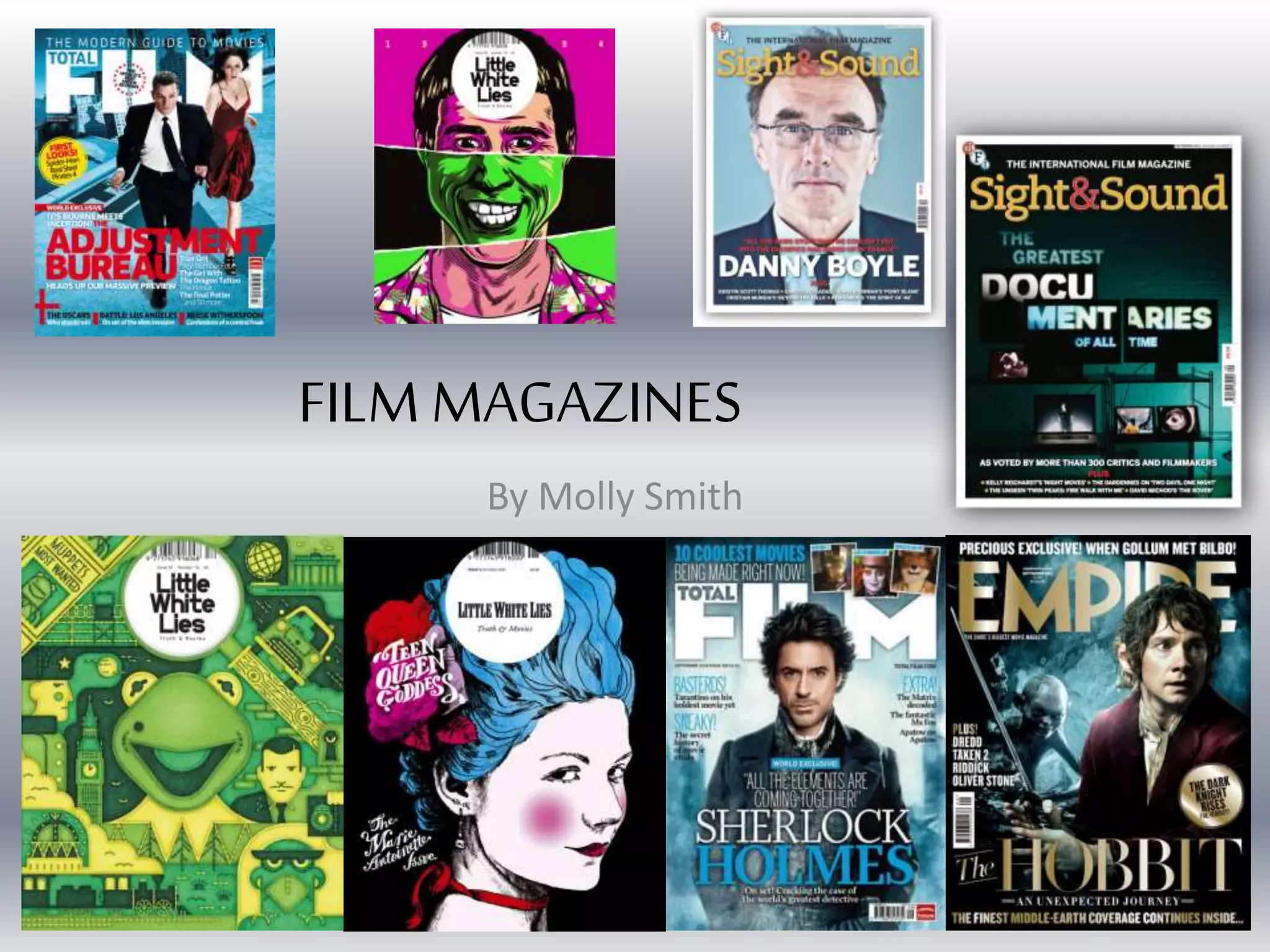 Film magazines | PPT
