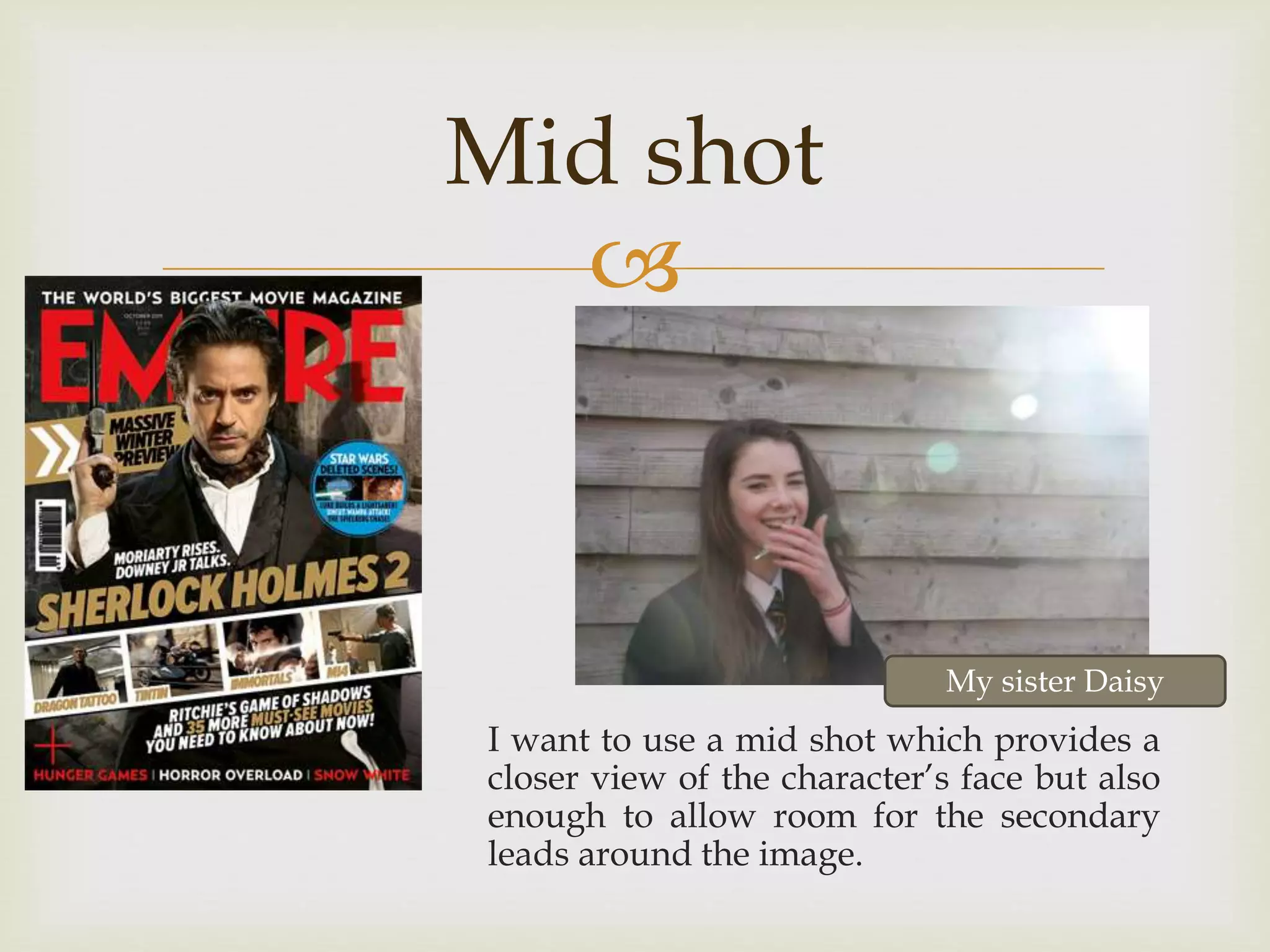 Film magazine shots | PPTX