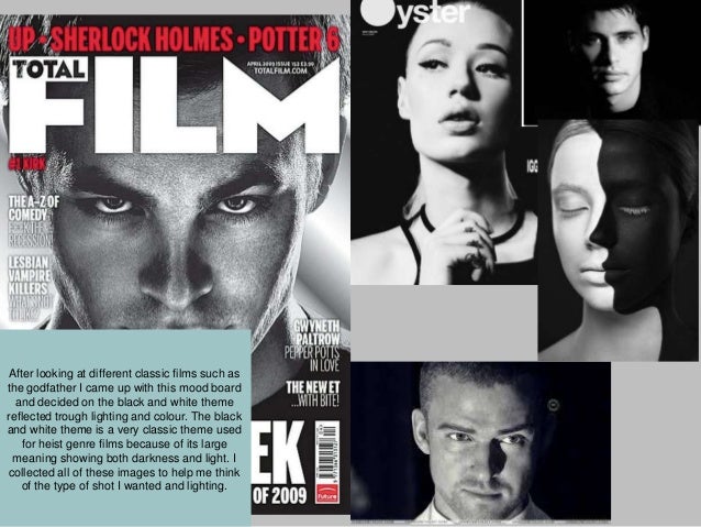 Film magazine cover step by step