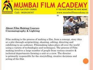 Film making & direction | PPT