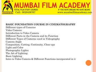 Film making & direction | PPT