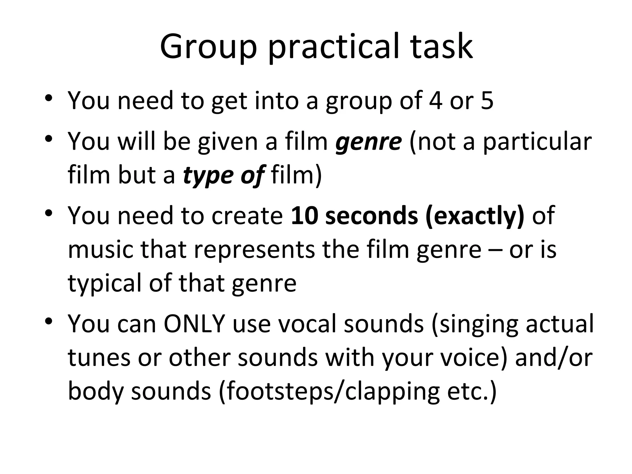 Film music lesson 1 | PPT