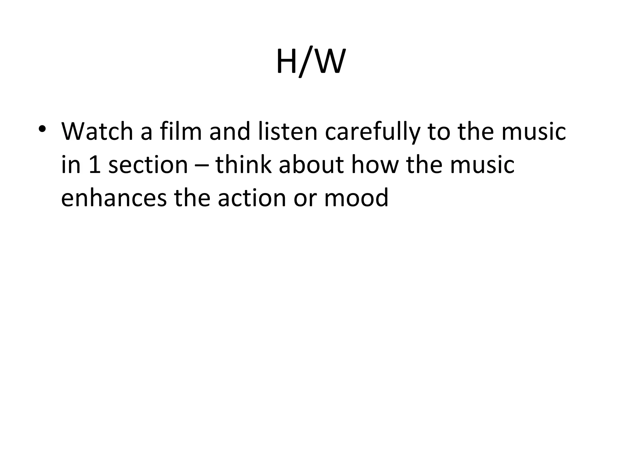 Film music lesson 1 | PPT | Soundtracks, TV and Showtunes | Music