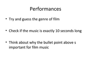 Film music lesson 1 | PPT