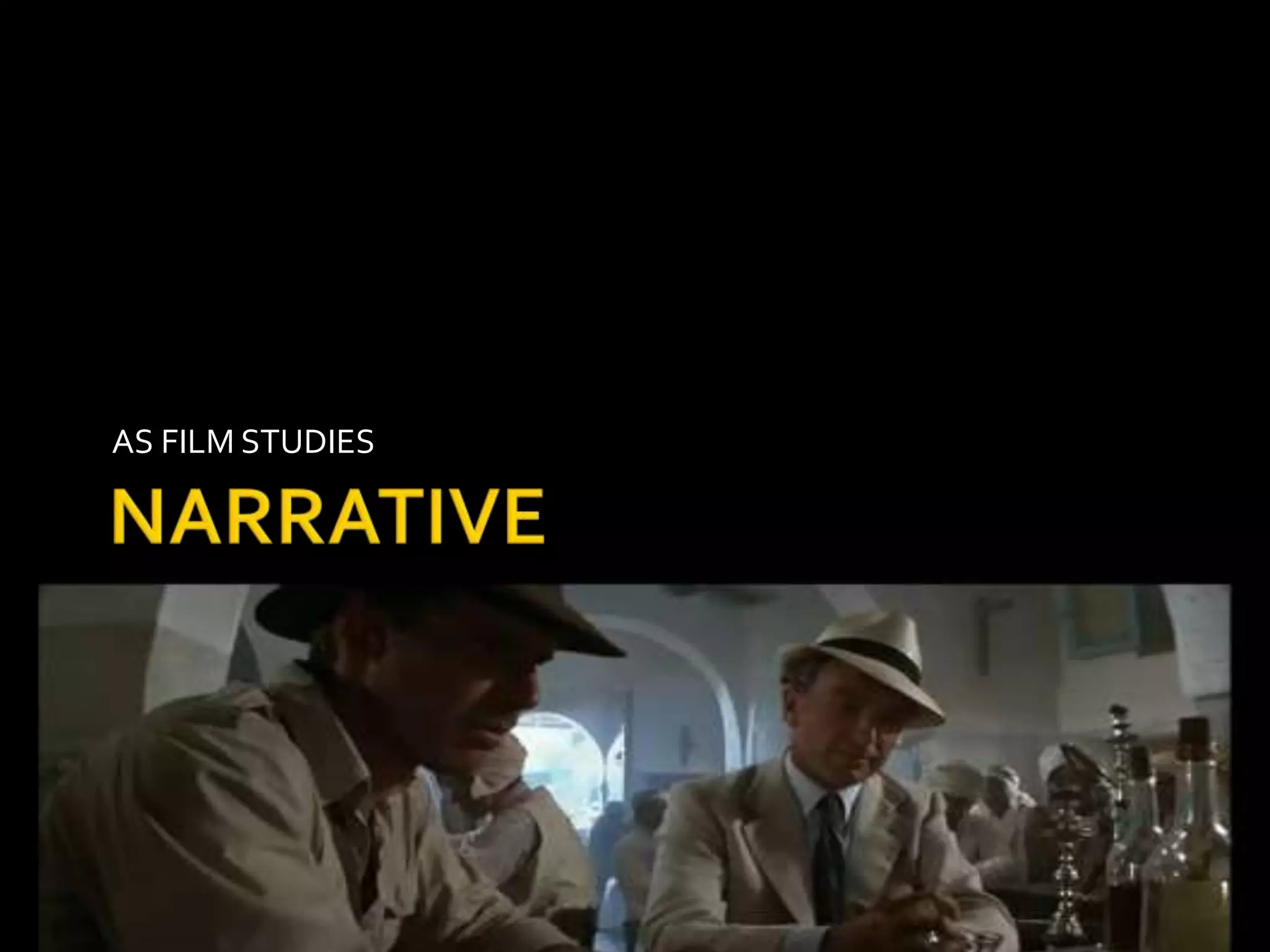 Film narrative intro | PPTX