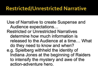 Film narrative intro | PPTX