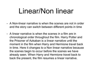 Types of Film narratives | PPTX | Screenwriting | Content Production