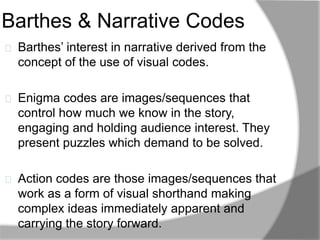 Film narrative theory | PPT