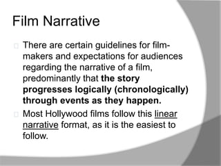Film narrative theory | PPTX | Genres