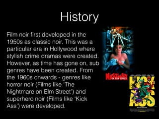 Film Noir Research | PPT