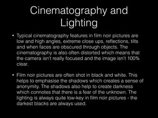 Film Noir Research | PPT