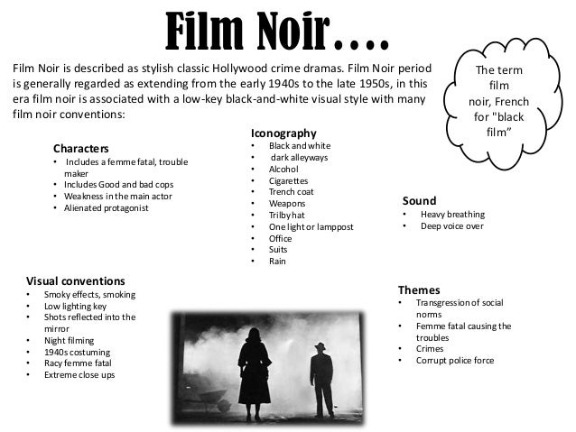 Film noir research media