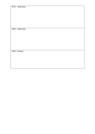 Film note making sheet | DOCX