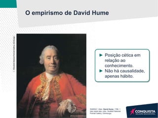 David Hume Vida e Obra - Importancia na filosofia | PPTX