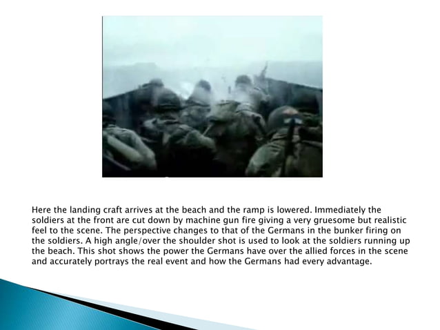 Saving Private Ryan opening scene analysis | PPT