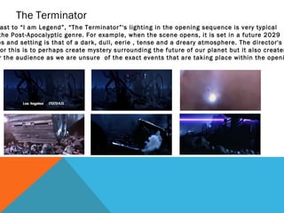 Lighting in Post-Apocalyptic film openings | PPT | Drama | Genres