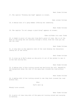 Film opening script | PDF