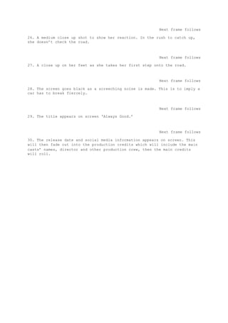 Film opening script | PDF