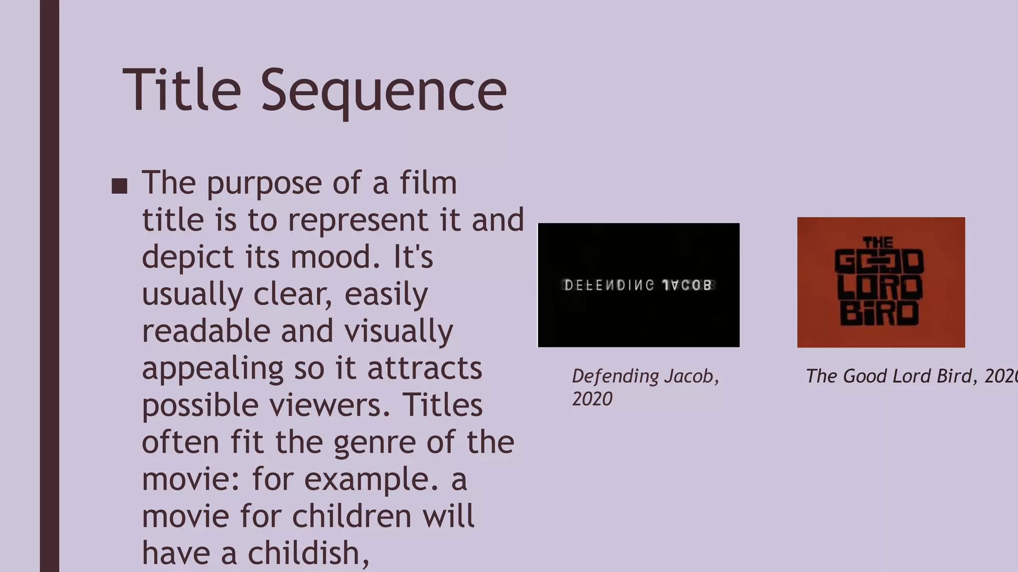 Film opening sequence - Andjela Rodic .pptx