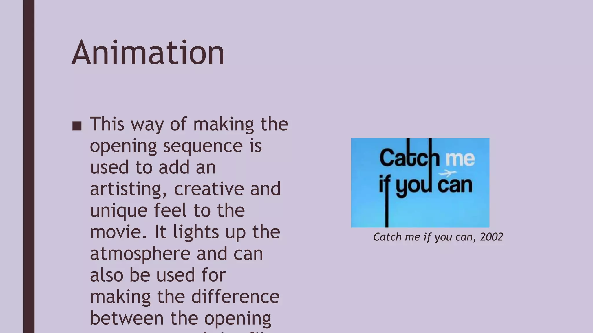 Film opening sequence - Andjela Rodic .pptx