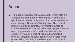 Film opening sequence - Andjela Rodic .pptx