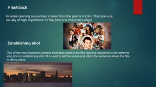 Film opening sequence codes and conventions | PPT