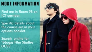 GCSE Film Studies: Year 9 Options Assembly presentation | PPT