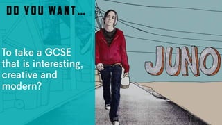 GCSE Film Studies: Year 9 Options Assembly presentation | PPT