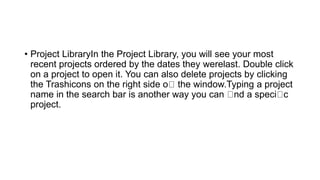 FILMORA Video editing Filmora presintation for video and audio editing ...