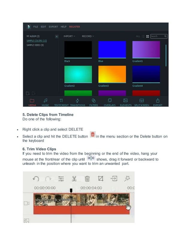 Filmora tutorial | DOCX