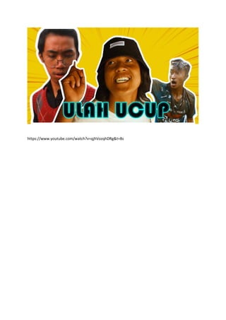 Film pendek sunda si ucup | PDF