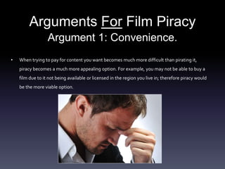 Film Piracy Presentation | PPT