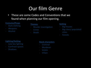 Film pitch for media production | PPTX