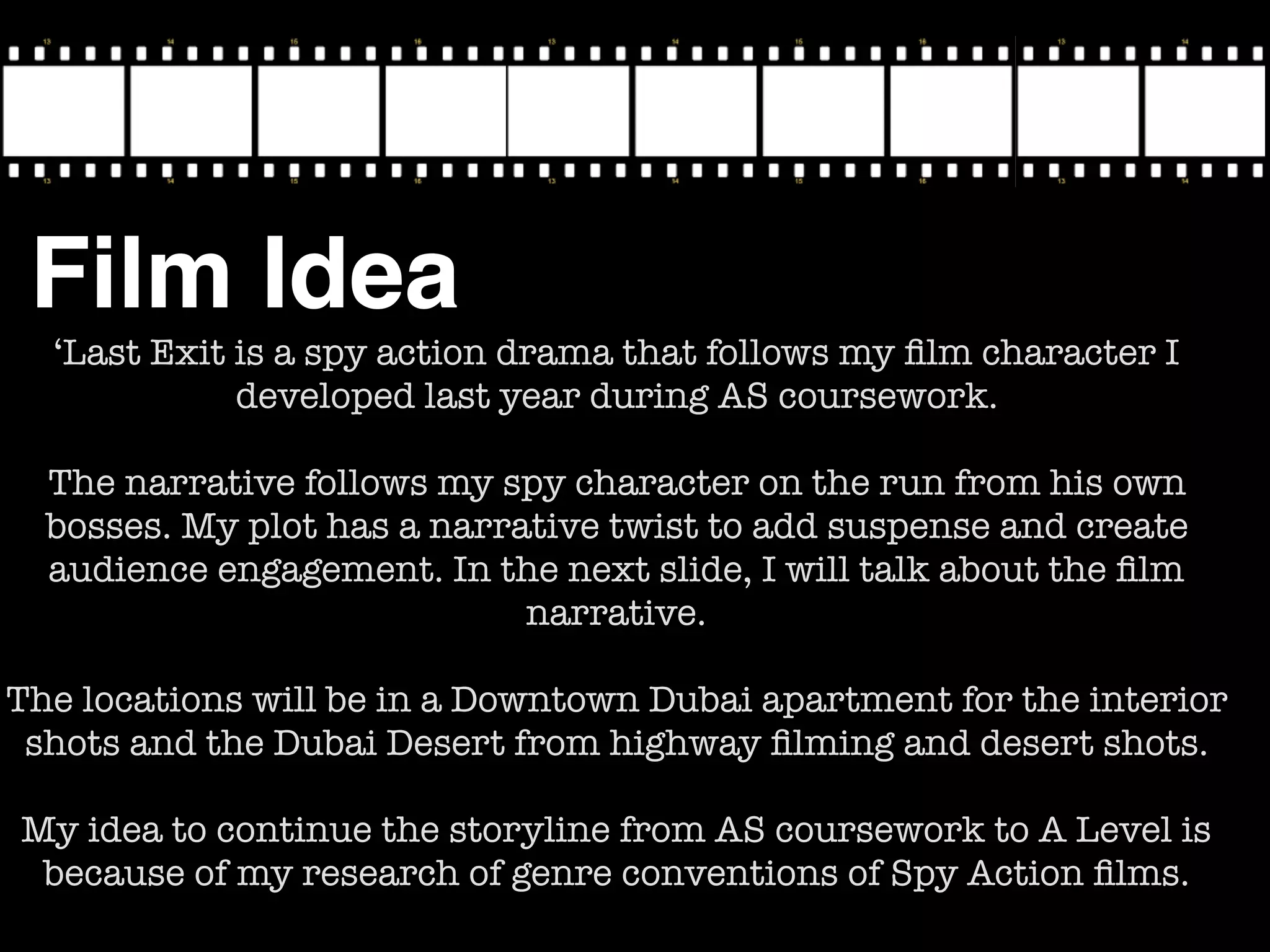 Film pitch | PDF