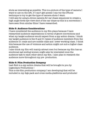 Film pitch script | PDF