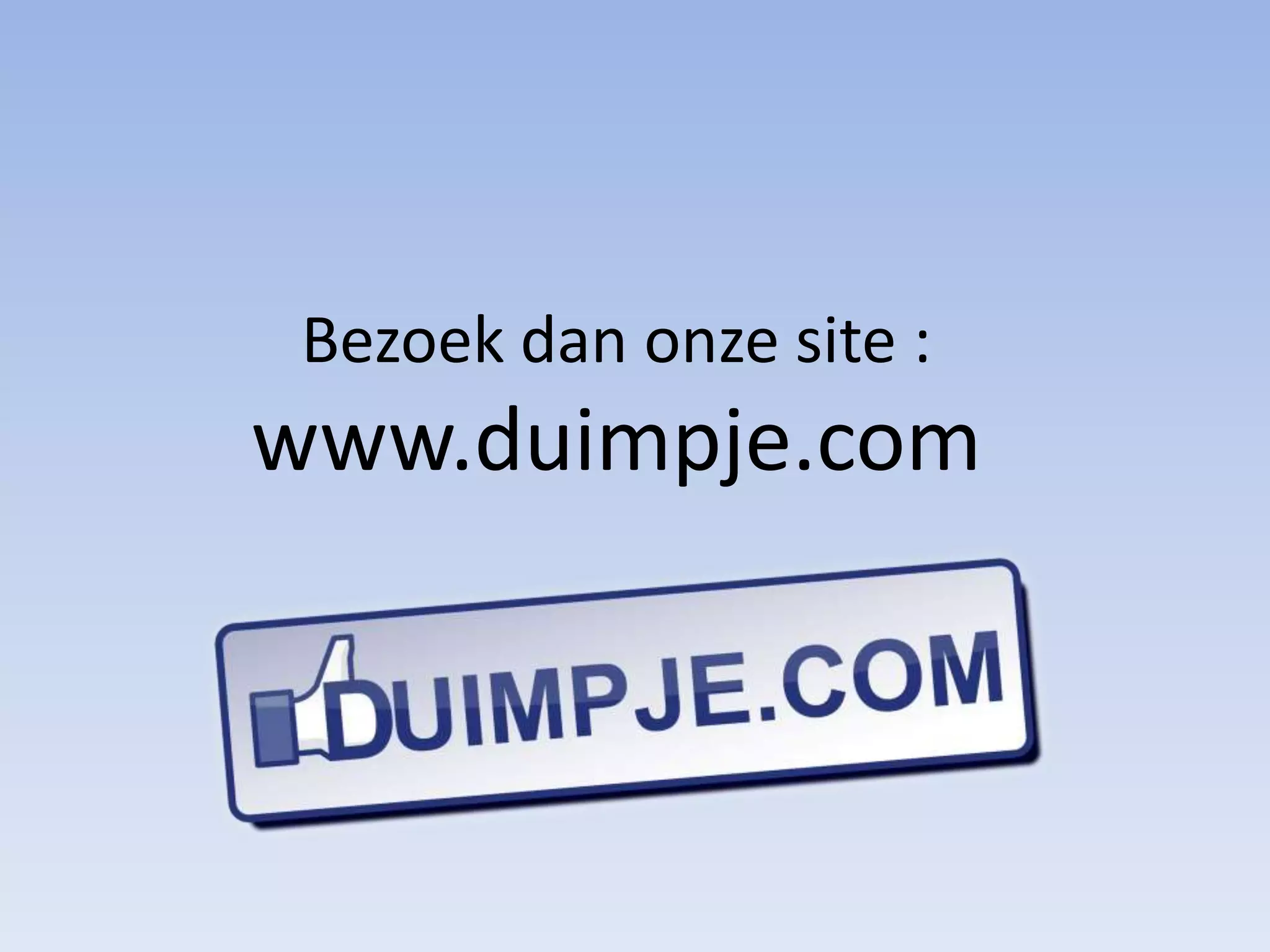 Duimpje.com
