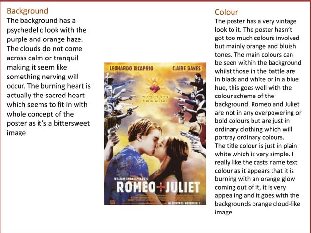 Film poster romeo and juliet film analysis | PPT