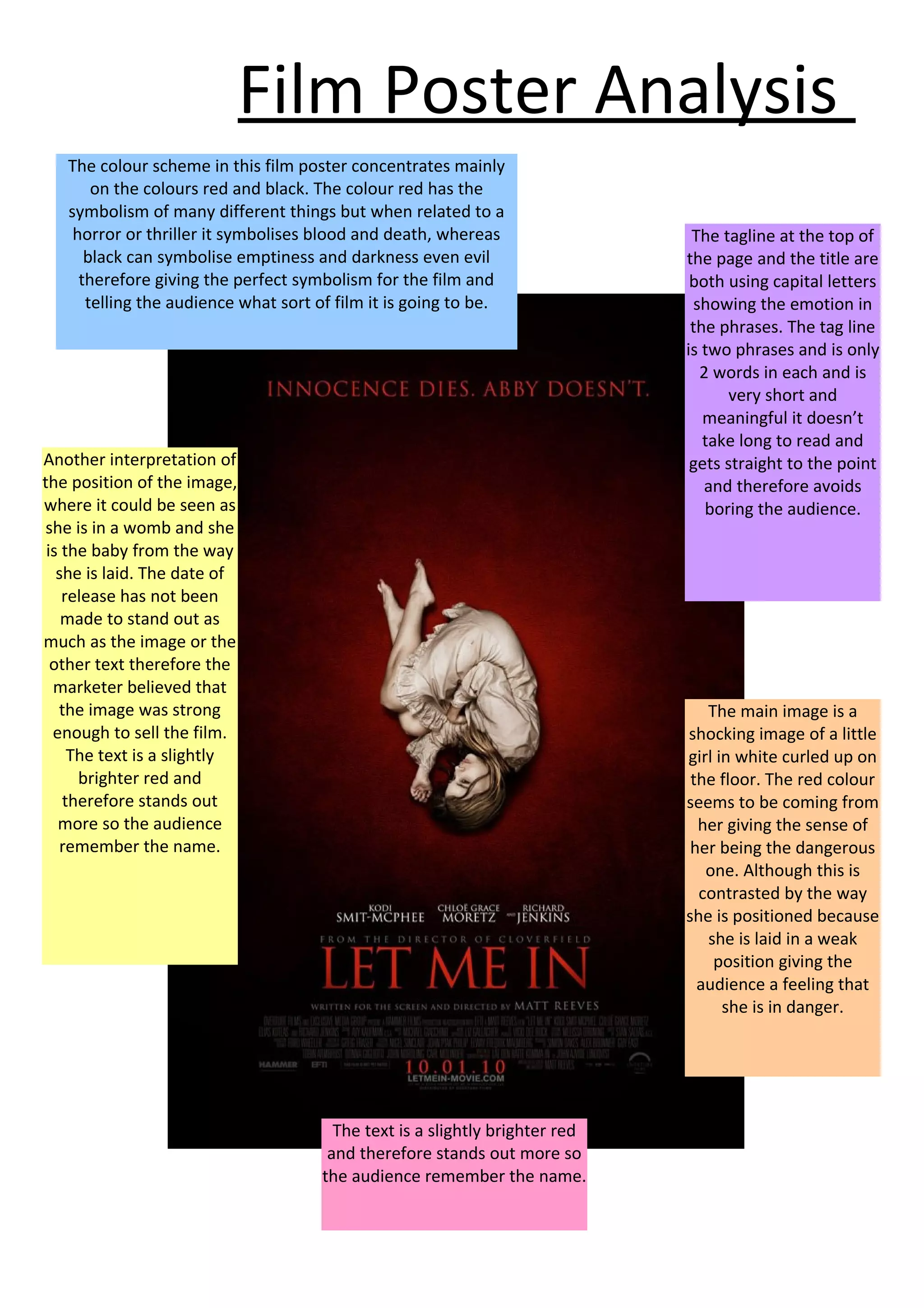Film poster analysis | PDF