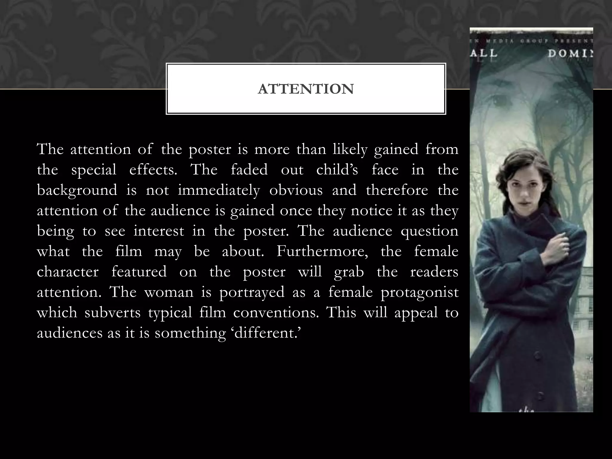 The Awakening Poster Analysis | PPTX