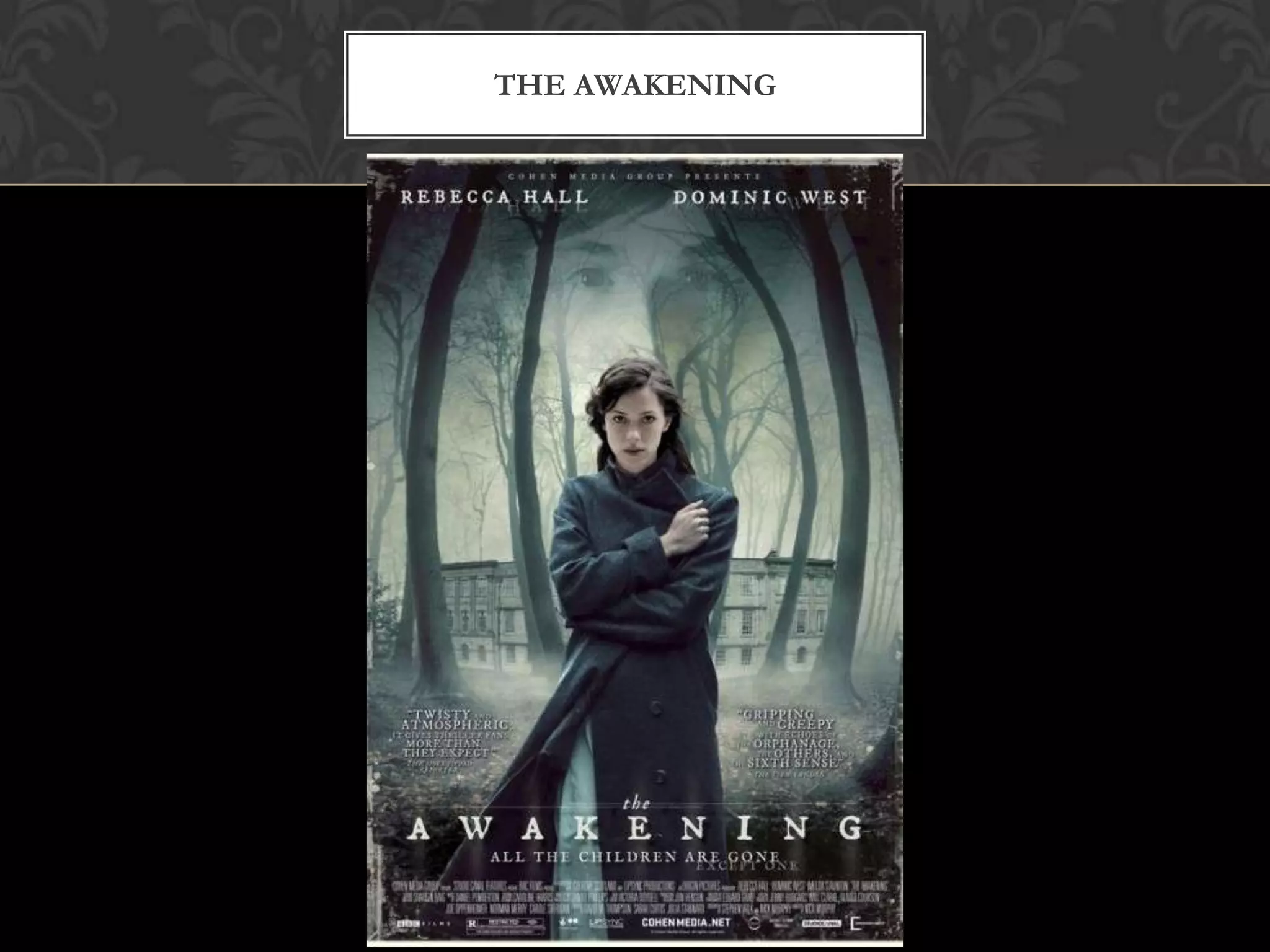 The Awakening Poster Analysis | PPTX