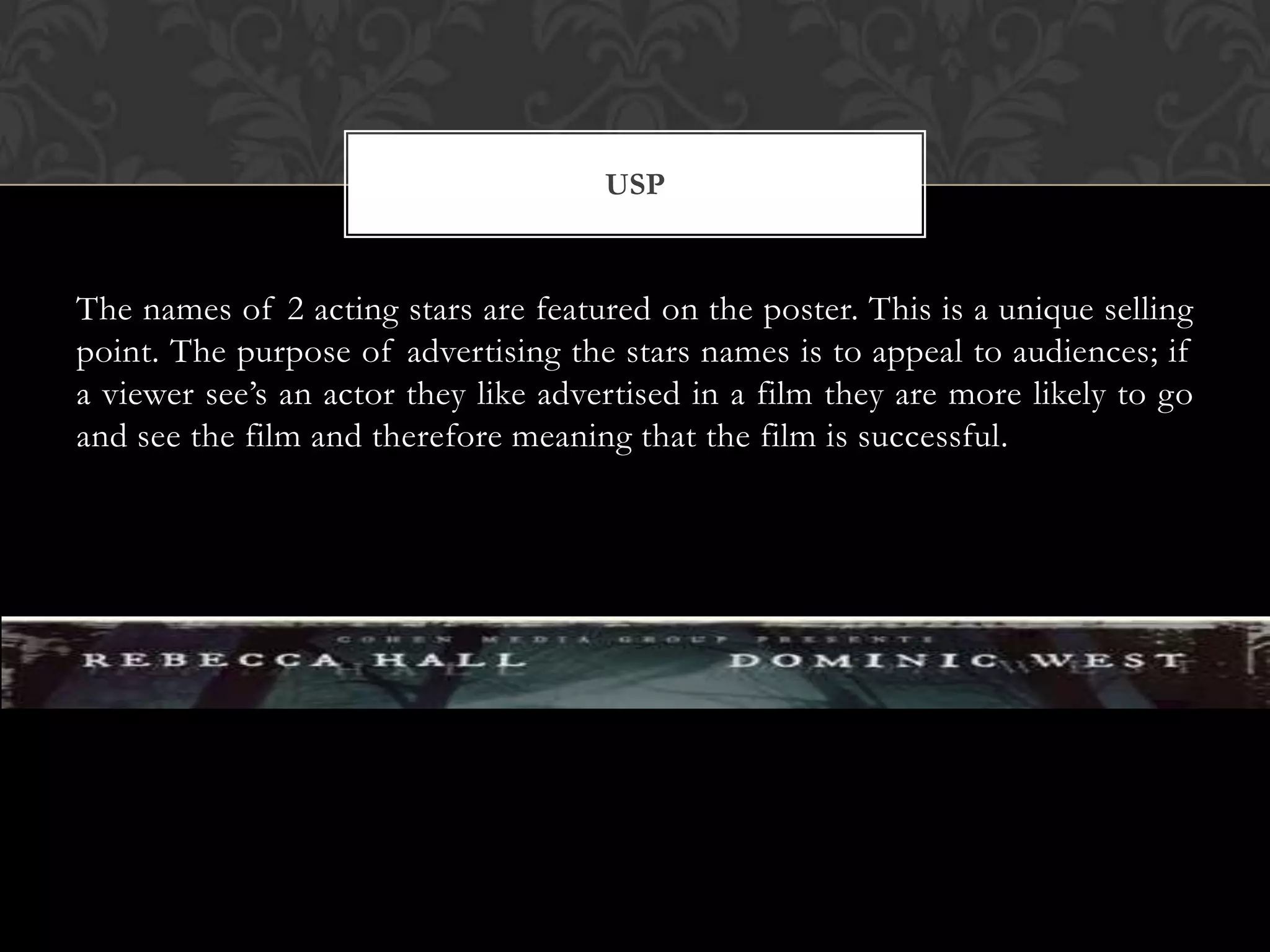 The Awakening Poster Analysis | PPTX