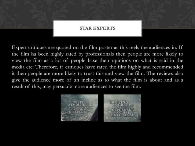 The Awakening Poster Analysis | PPT