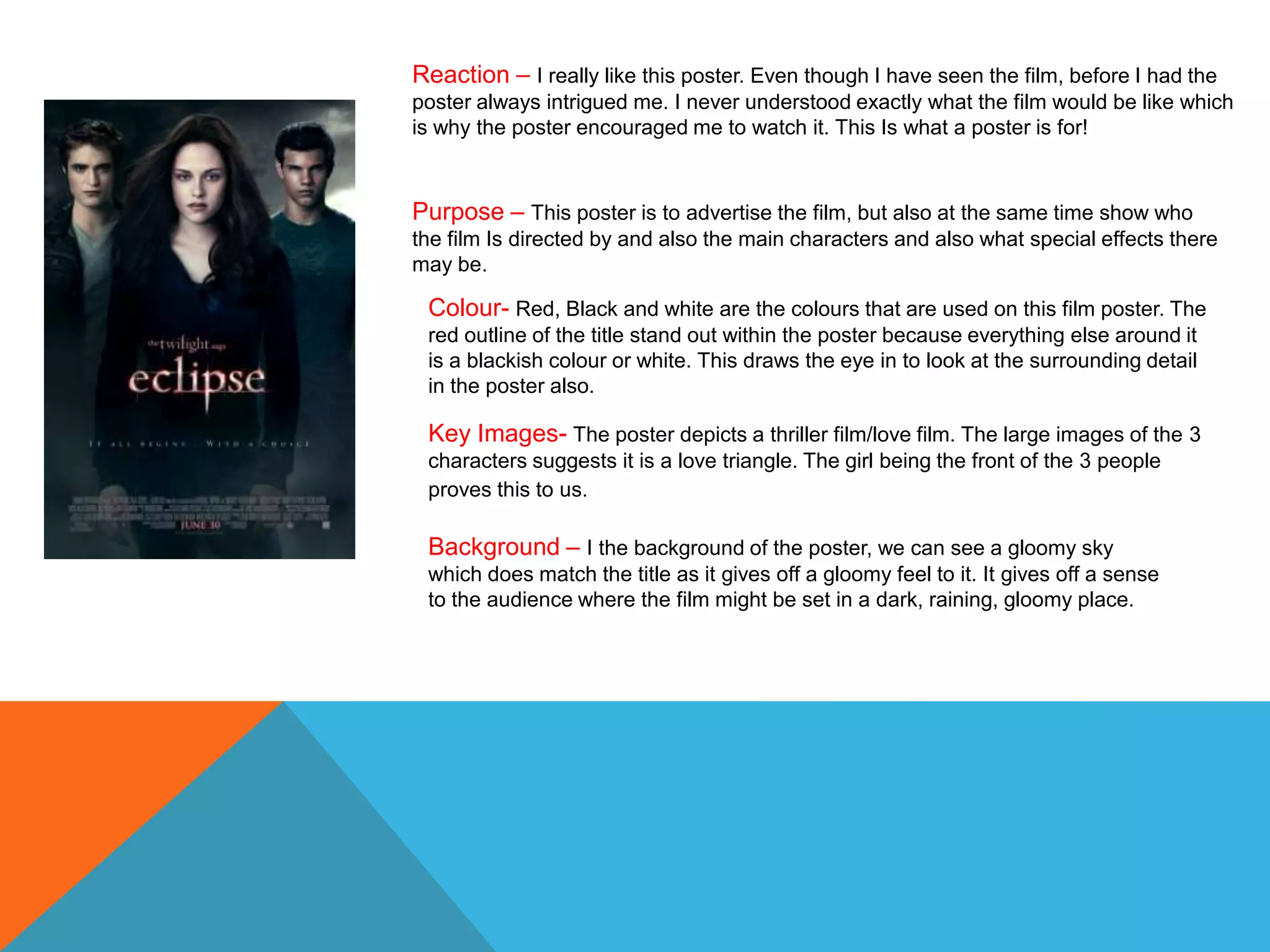 Film poster analysis | PPT