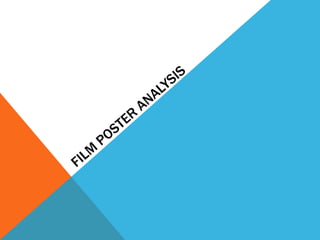 Film poster analysis | PPT